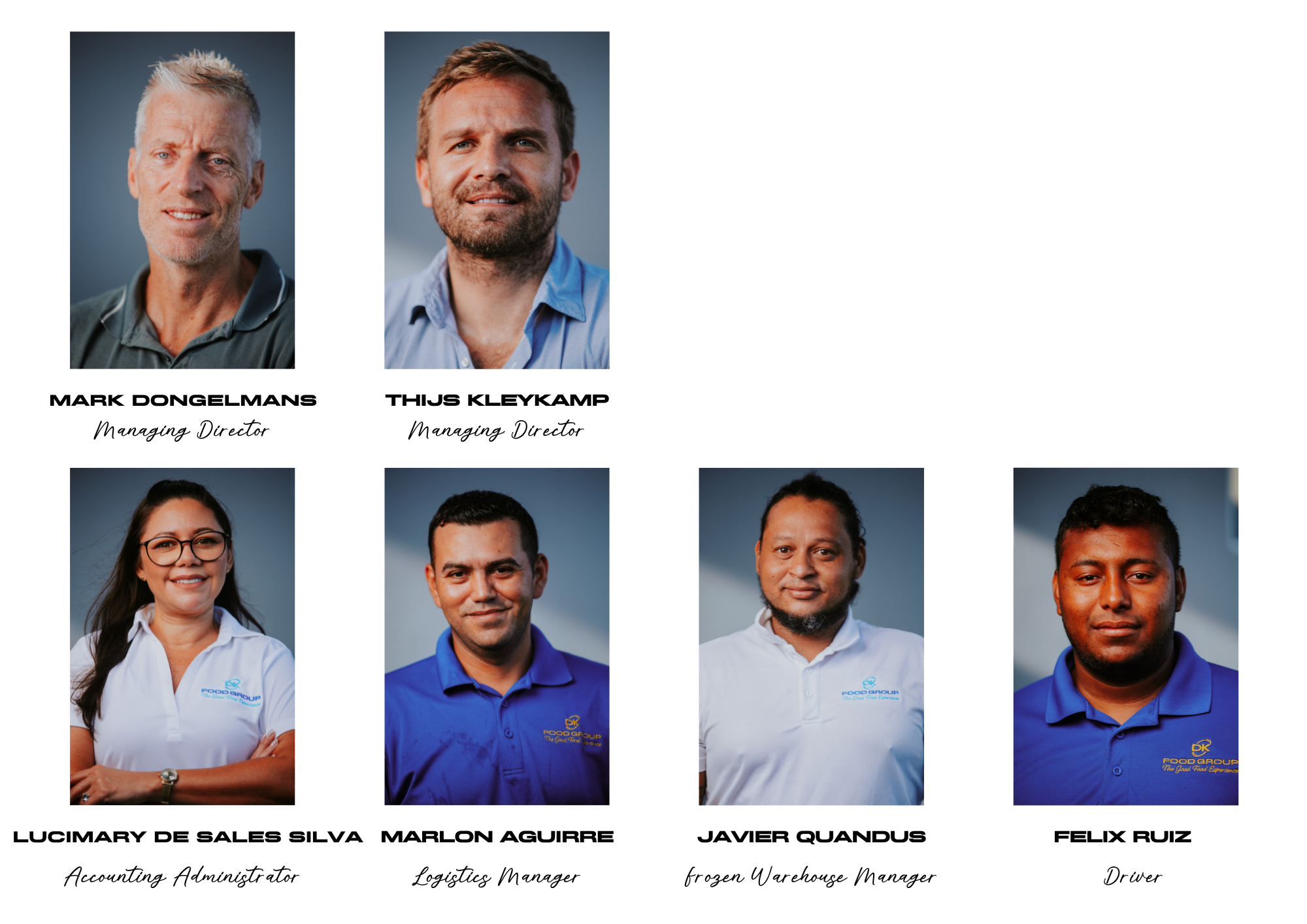 Meet our Team – DK FOOD GROUP